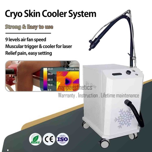 Cryo Cool Cooler Skin Cooling System Machine For Laser Therapy Pain ...