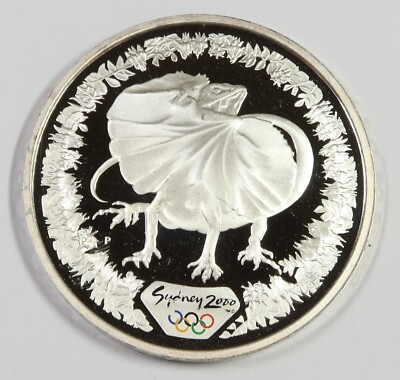 2000 P Australia - 1 oz Silver Sydney Lizard Coin #48502C | eBay