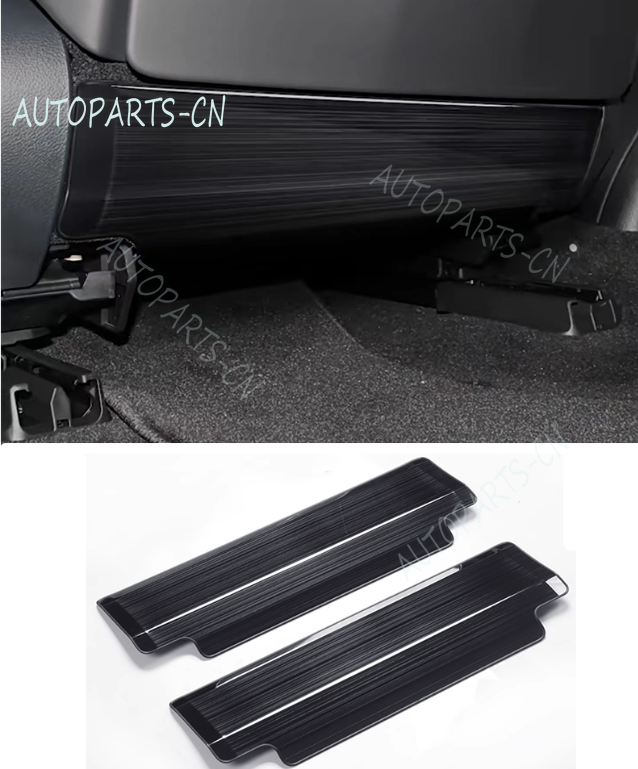 For 2022-2023 Lexus LX600 Black steel Rear Seat Anti-Kick Panel Cover ...