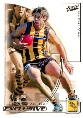 2002 HAWTHORN HAWKS AFL Card JONATHAN HAY Exclusive | eBay Australia