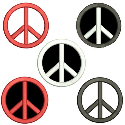 PEACE AUFNÄHER Frieden Biker Patch Kutte mc Rocker ALLE GRÖßEN und ...