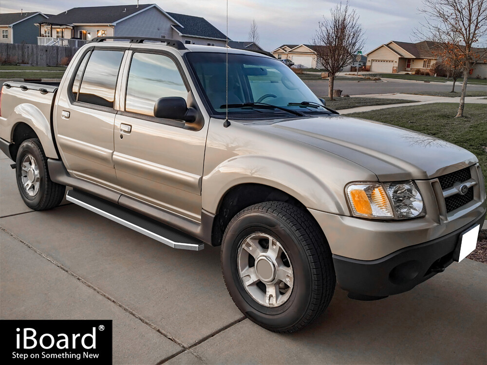 Polished 6" iBoard Side Step Nerf Bar Fit 01-06 Ford Explorer Sport ...
