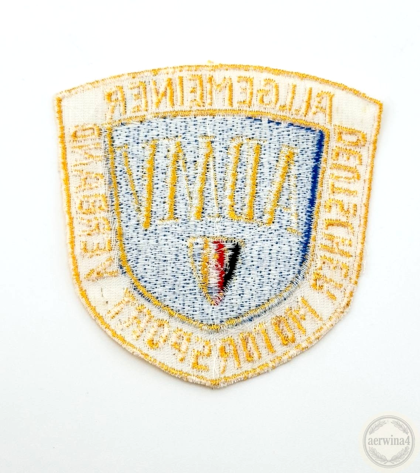 DDR Patch ADMV General German Motorsport Association | eBay