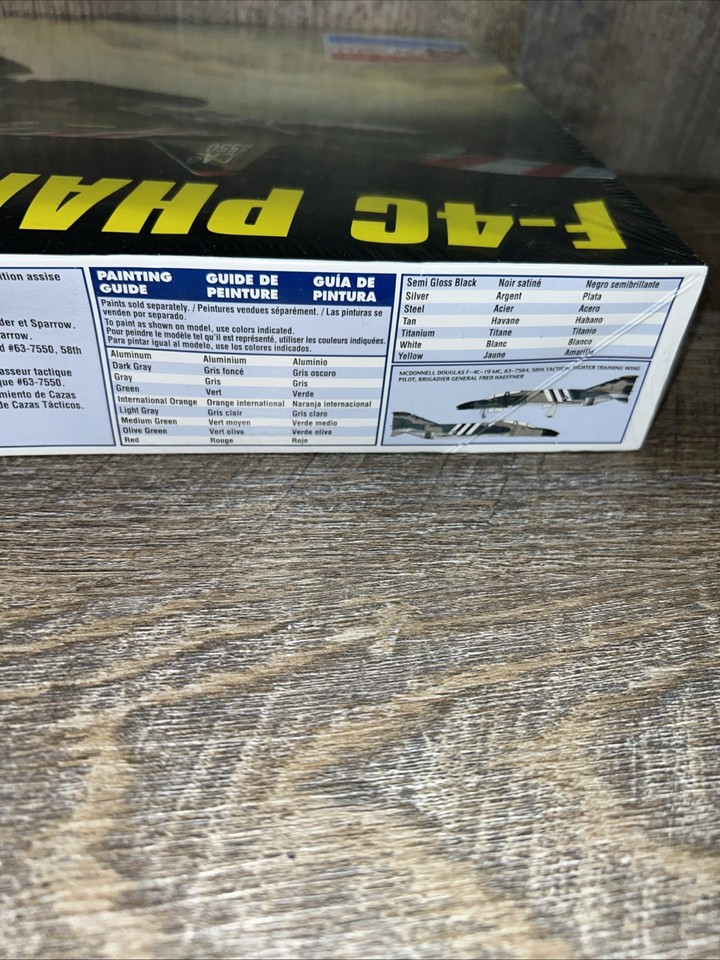 F-4C Phantom w/ Pilot Model Kit MONOGRAM Military Aircraft 1/48 ...