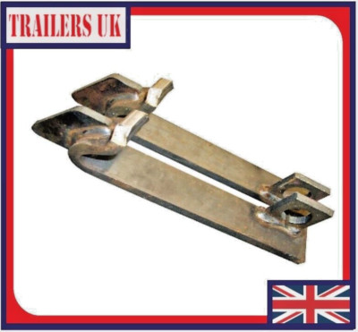 2 x EURO 3 Weld on Brackets Tractor Loader Bracket Quality | eBay UK
