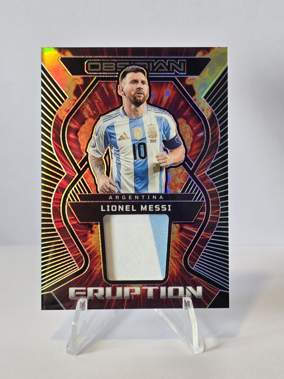2023-24 Obsidian Soccer Lionel Messi #ER-LM Eruption Relic /199 ...