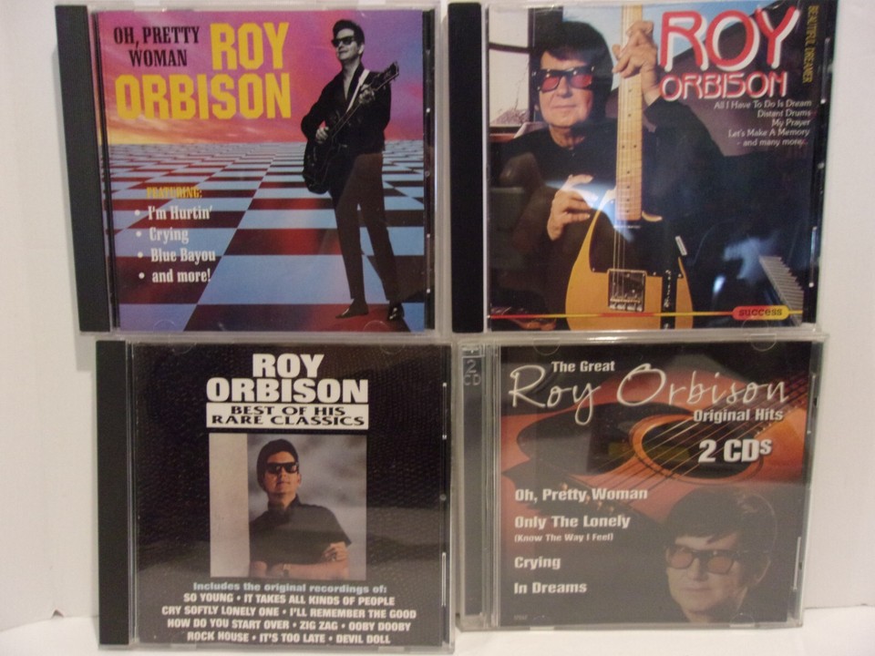 roy orbison 15 cds hits/ live/classics/best collection rare vintage lot ...