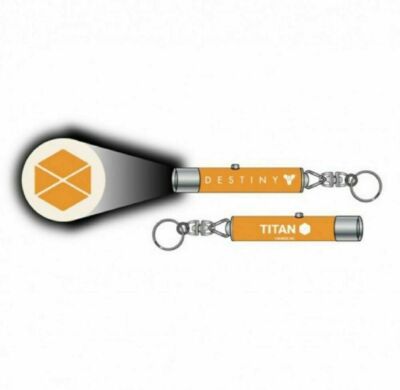 Destiny Game Titan Logo Orange Projection Keychain | eBay