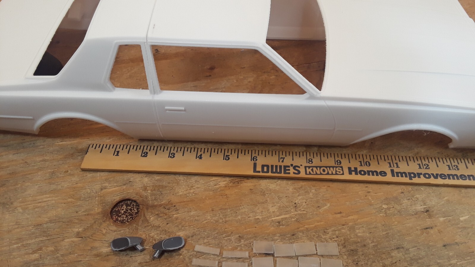 3D Printed RC CAR 1977 Chevy Impala Coupe 2 Door 1/10 Body PLA Plastic ...