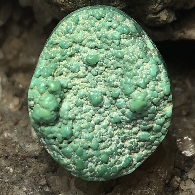 20 Ct Natural, Untreated Lone Mountain Turquoise Botryoidal Nugget Cut ...
