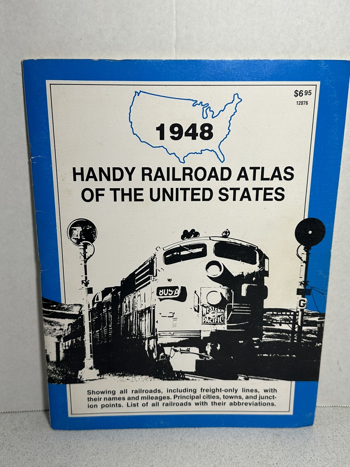 Handy Railroad Atlas of the United States, 1948 Facsimile Reprint Train ...