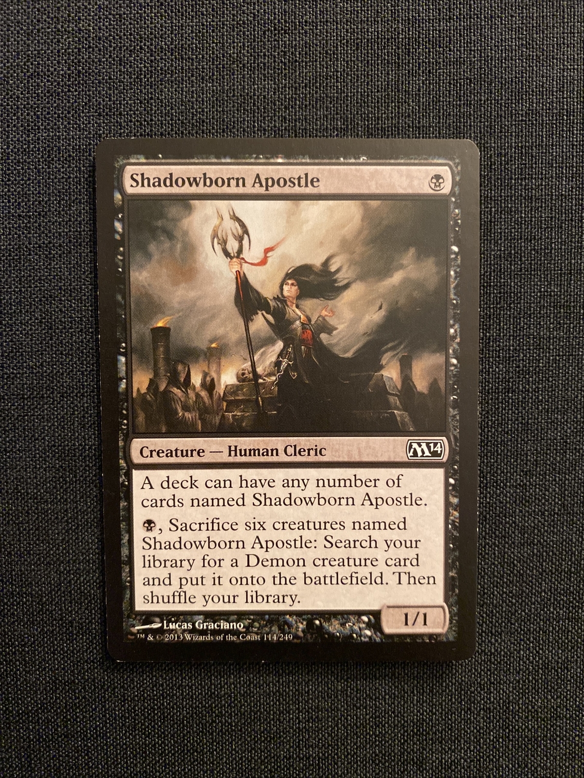 1x Shadowborn Apostle - English - NM - Magic 2014 MTG | eBay