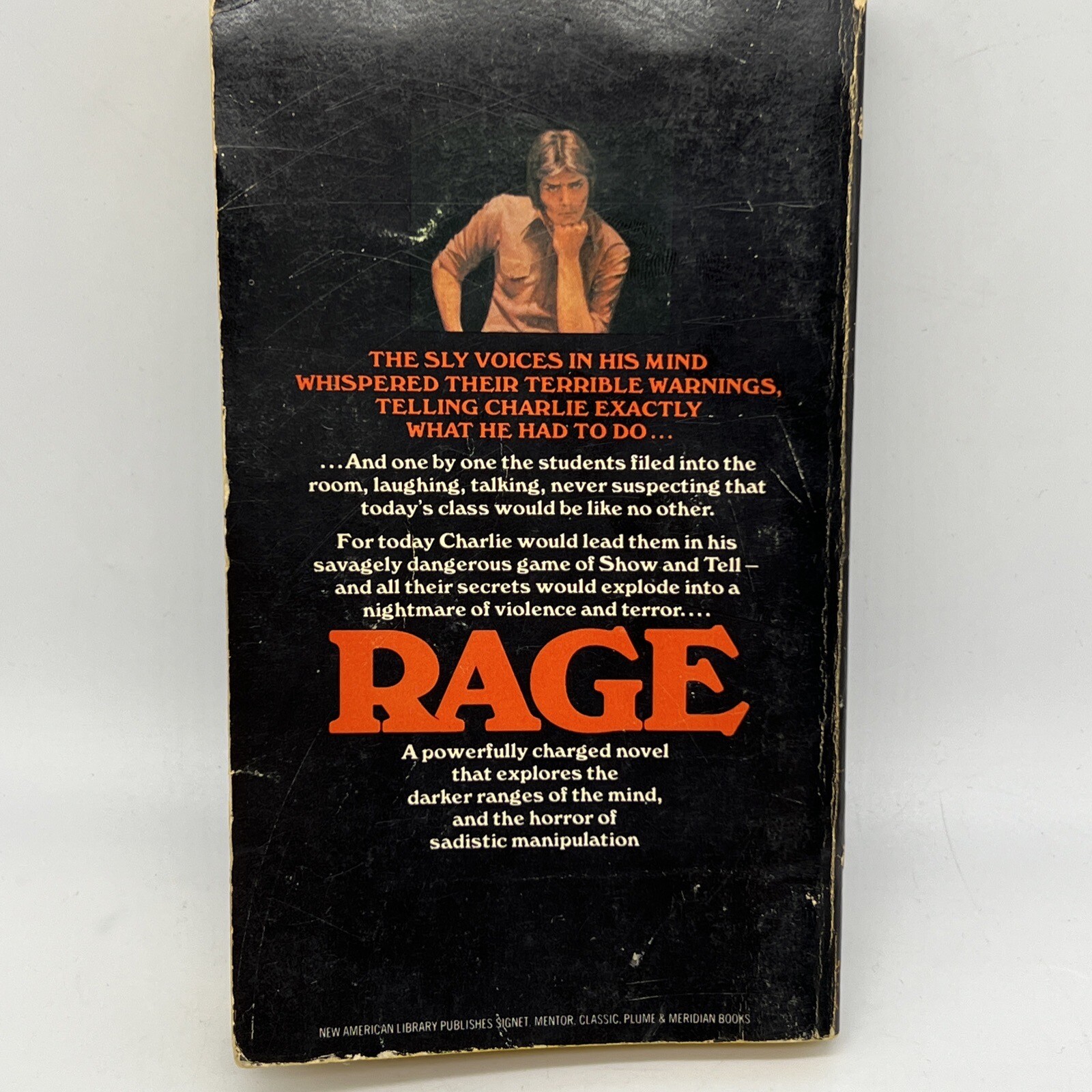 Rage Richard Bachman 1st Printing 1st Signet 1977 Stephen King ...