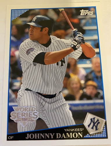 JOHNNY DAMON WORLD SERIES CARD NYY13 CARD | eBay