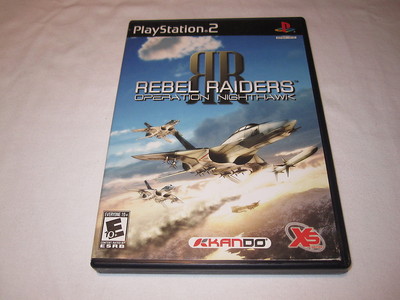 Rebel Raiders: Operation Nighthawk (Playstation PS2) Original Complete ...