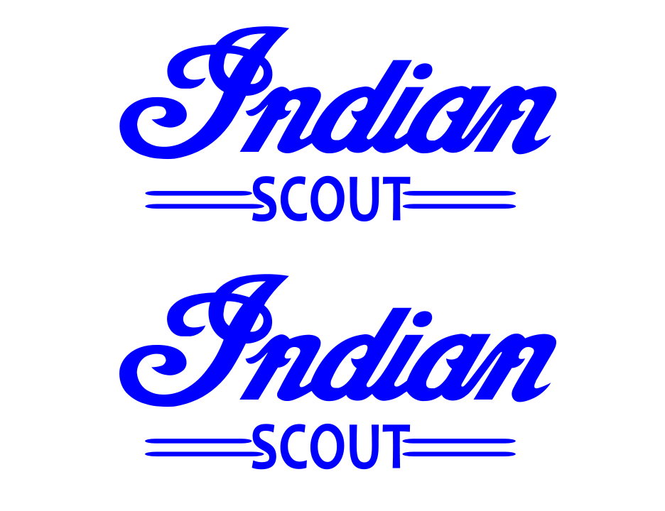 Indian Scout gas tank decals stickers motorcycle emblem logo decal kit ...