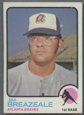 1973 Topps #33 Jim Breazeale Atlanta Braves | eBay