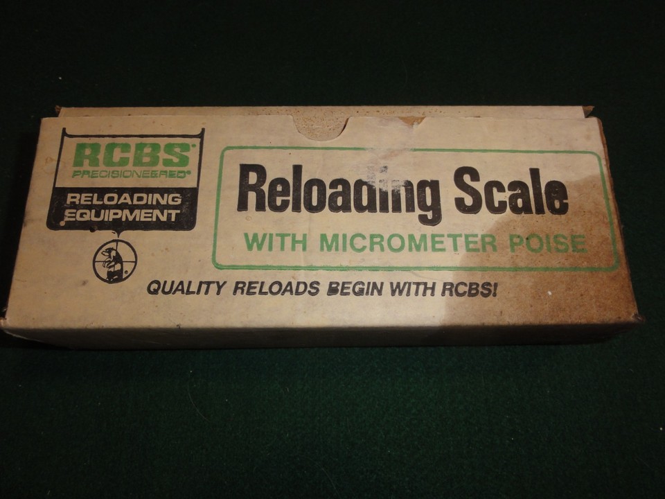 RCBS Model 5-10 Bullet & Powder Scale, MPN 09070, w/Powder Funnel | eBay