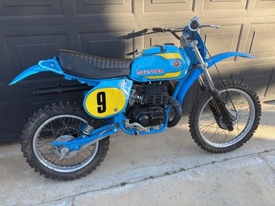 BULTACO 1979 FRONTERA 370cc! ULTRA RARE!! UP-PIPE with REED VALVE, NEW ...