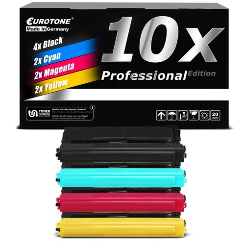 10x Eurotone PRO Toner Compatibile Per Brother DCP-L-8450-CDW DCP-L ...