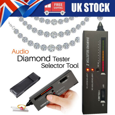 Diamond Tester Selector Gemstone Tool Jewelry Gems Test Tool LED Audio ...