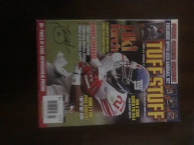 2006 Tuff Stuff book with Justin Verlander, David Wright, Liriano, Ryan ...