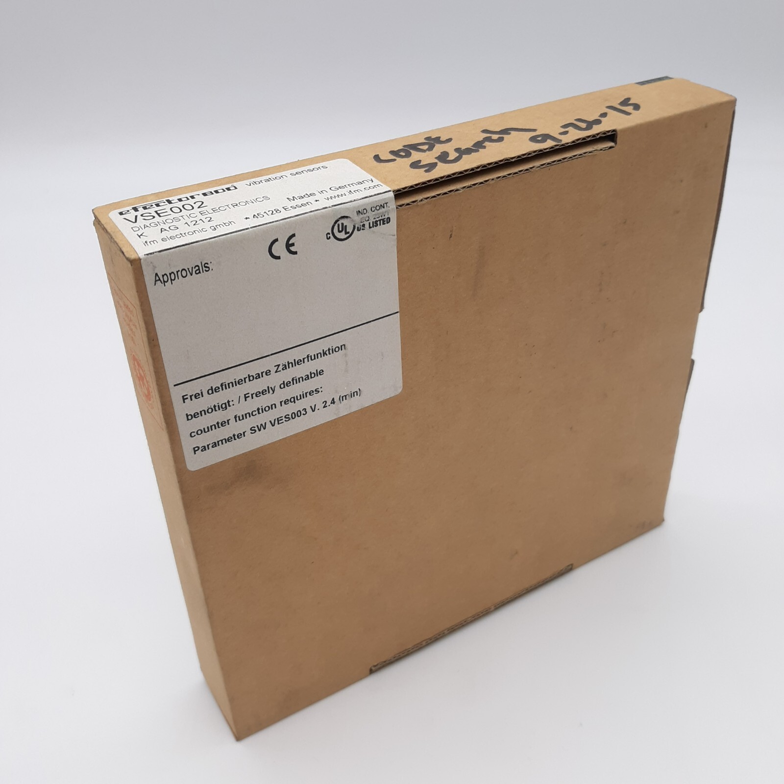 Efector VSE002 Vibration Sensor -Factory Sealed | eBay