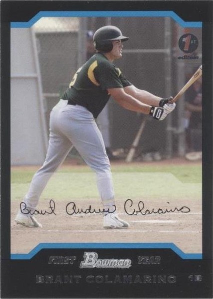 2004 Bowman - First Year 1st Edition #297 Brant Colamarino (RC) for ...