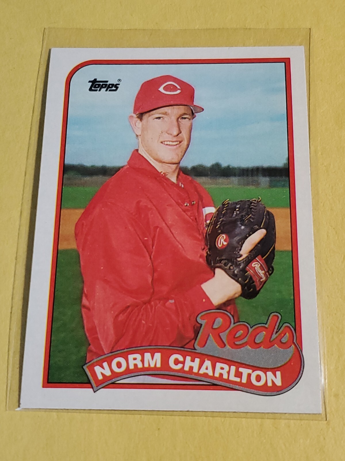 Norm Charlton 1989 Topps #737 Cincinnati Reds Rookie RC | eBay