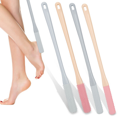 4pcs Toe Gap Cleaning Brush, Silicone Foot Scrubber for Shower Bath ...