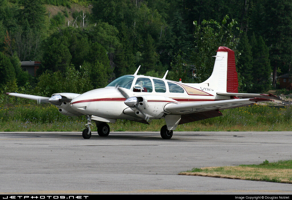 Beechcraft Travel Air E95 Airplane Desk Wood Model Small New | eBay