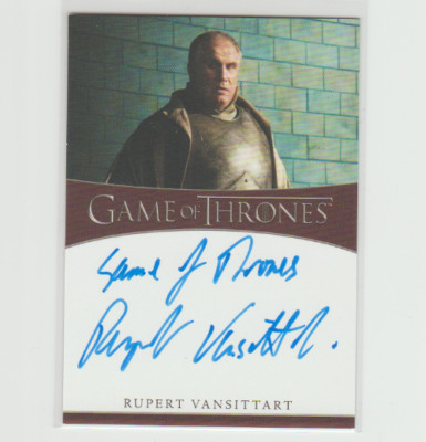 Game of Thrones Season 8 RUPERT VANSITTART as Yohn Royce Inscription ...