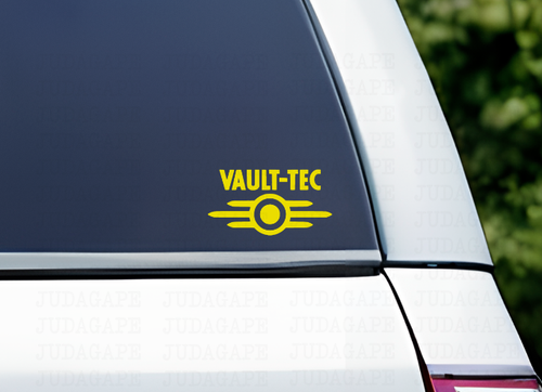 Fallout Vault Tec Gaming Vinyl Decal Sticker for Car, Truck, or Window ...