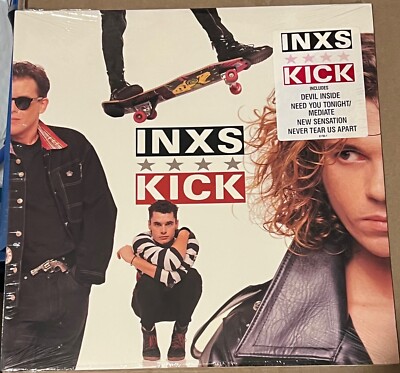 INXS Kick 12" Sealed Original LP with Hype Sticker | eBay