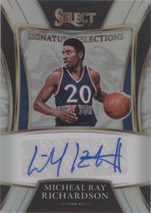 2021-22 Panini Select - Signature Selections Micheal Ray Richardson #SS ...