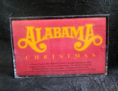 Alabama "Christmas" Music Cassette Tape 1985 RCA Christmas In Dixie | eBay