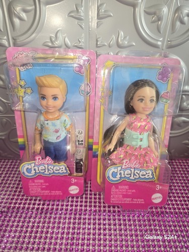 Mattel Barbie Club Chelsea Boy Kelly & friends Darrin & Burnette Girl ...