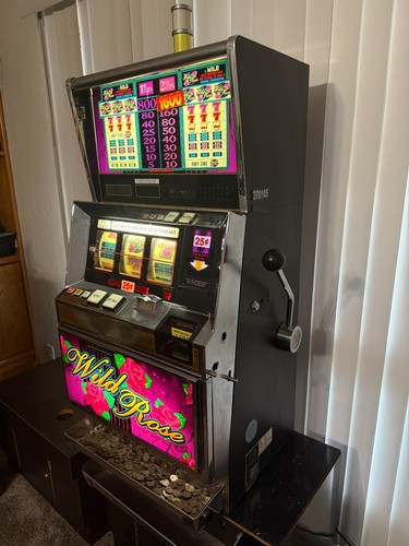 Bally Wild Rose Slot Machine | eBay