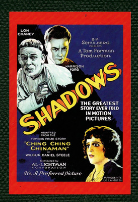 POSTCARD Print / Shadows, 1922 / Tom Forman / Lon Chaney / Harrison ...