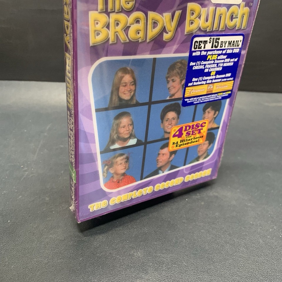 The Brady Bunch - The Second Season DVD 4 Disc Set Lenticular Cover. C ...