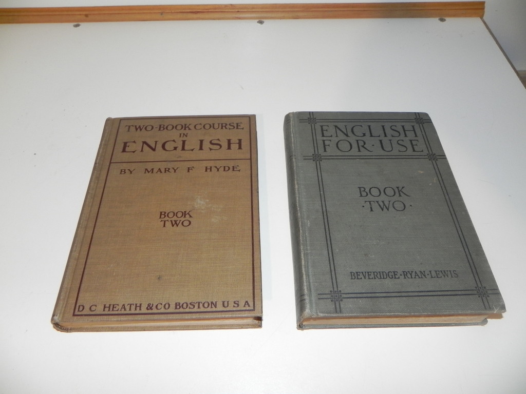 Vinatge School English books.. Book two.. 1909 & 1926 | eBay