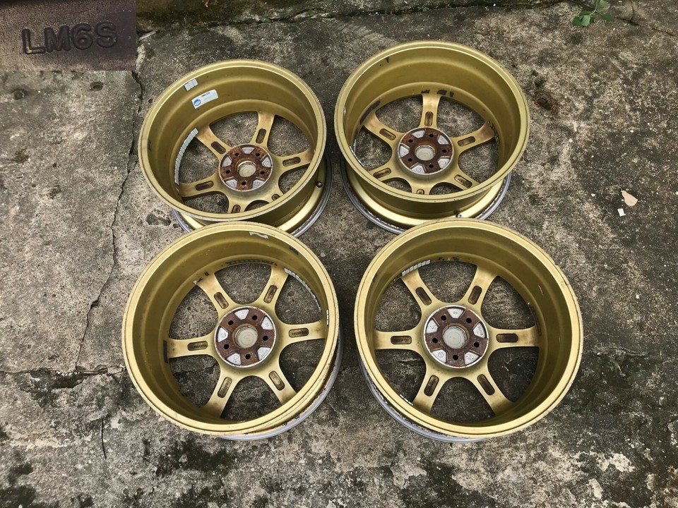 JDM 17" Enkei LM6S Wheels for Subaru GC8 Impreza WRX GF8 GDA V6 Legacy ...