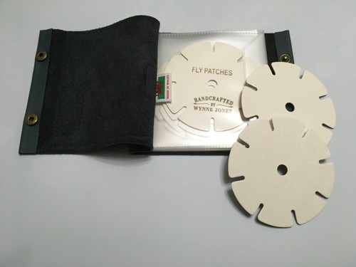 leather bound cast carrier wallet to hold 12 carriers (5 supplied ...