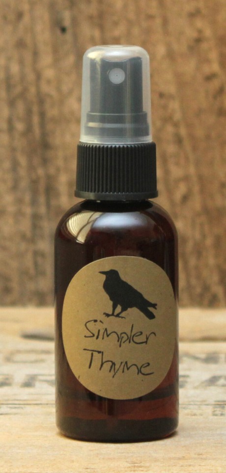 Room Spray *Simpler Thyme* 2 oz Strong Scent Throw, Primitive ...