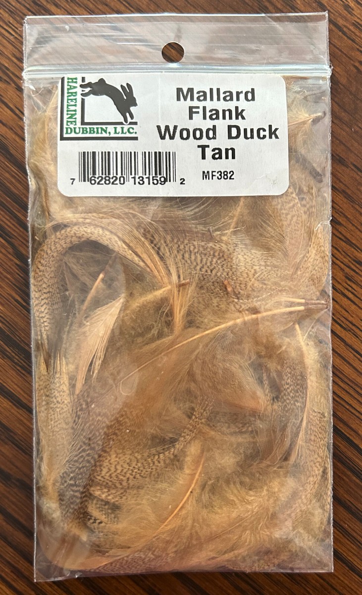 5x8 Inch Bag Mallard Flank Feathers Big Bag – Natural & Wood Duck ...