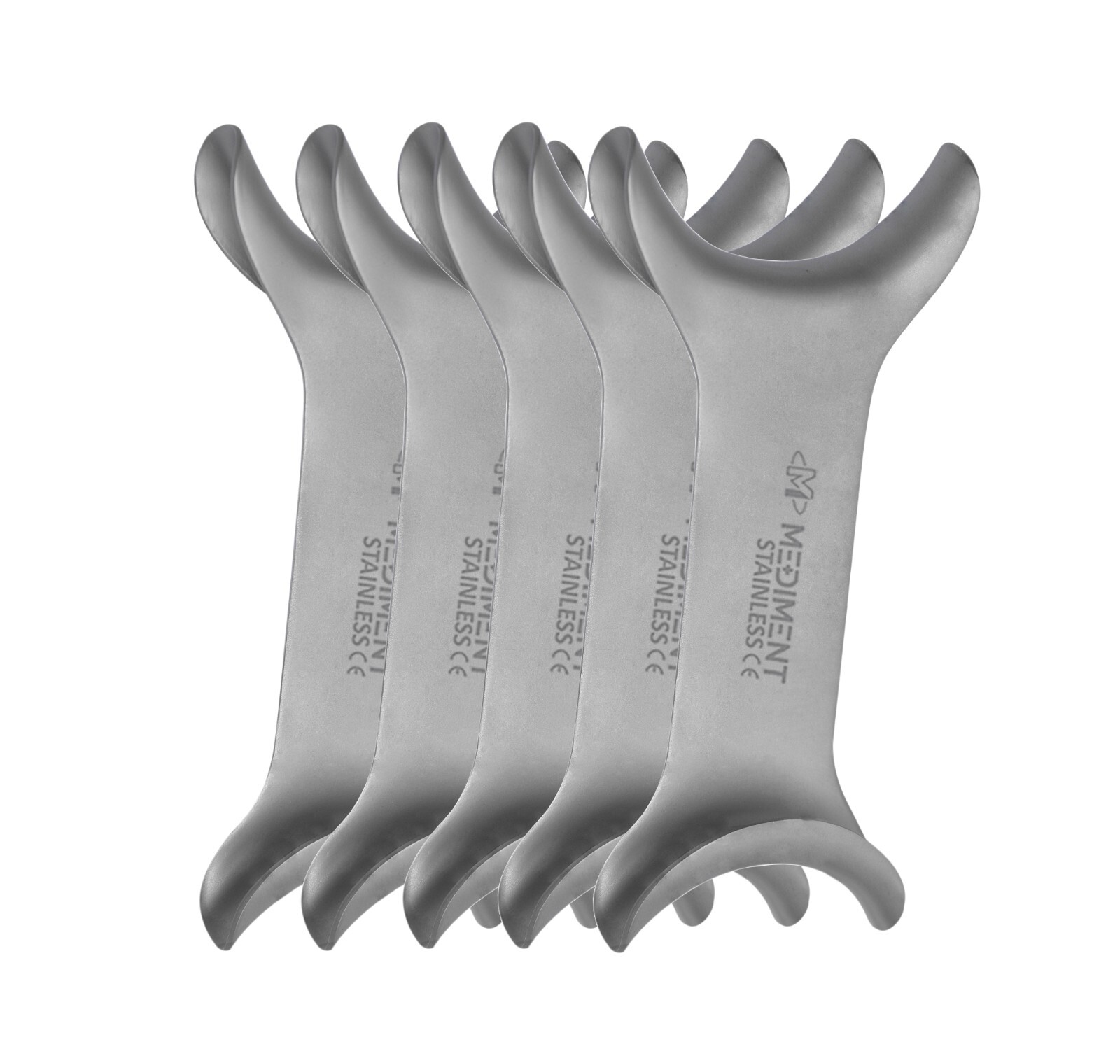 Set of 5 Dental Cheek Retractor Lip Tongue Mouth Opener Retractor 10CM ...