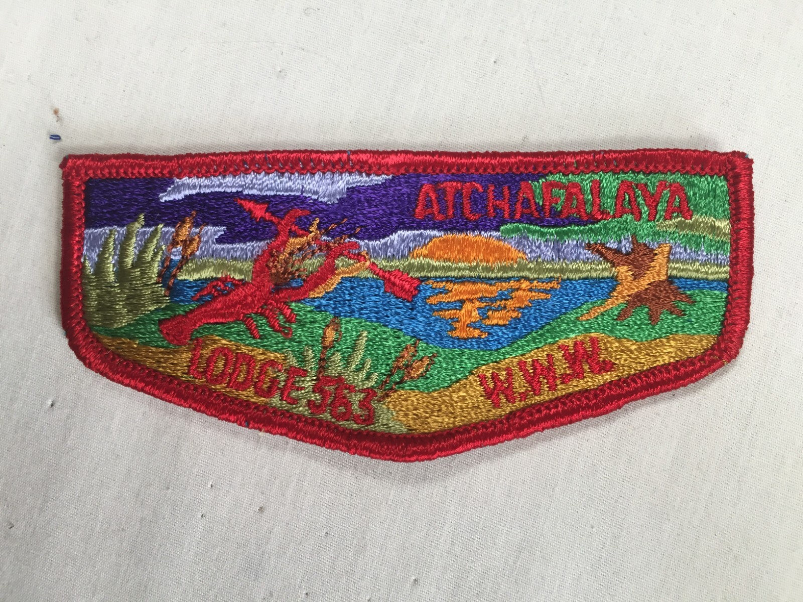 Atchafalaya OA Lodge 563 S3 Flap BSA Patch | eBay