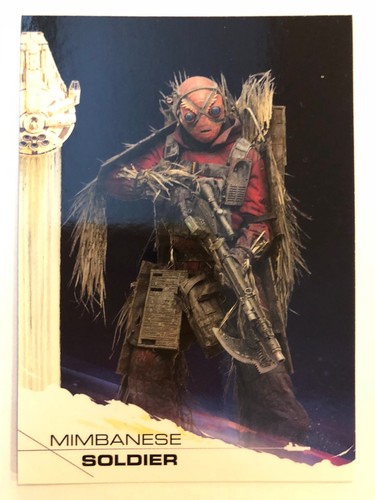 2018 Topps Solo Star Wars Story #22 Mimbanese Soldier NrMint-Mint | eBay