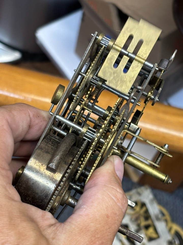ANTIQUE E. INGRAHAM MANTEL CLOCK MOVEMENT | eBay
