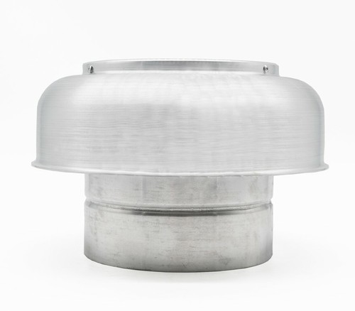 150mm Aluminium Mushroom Cowl Roof Vent Bushfire BAL Compliant w Mesh ...